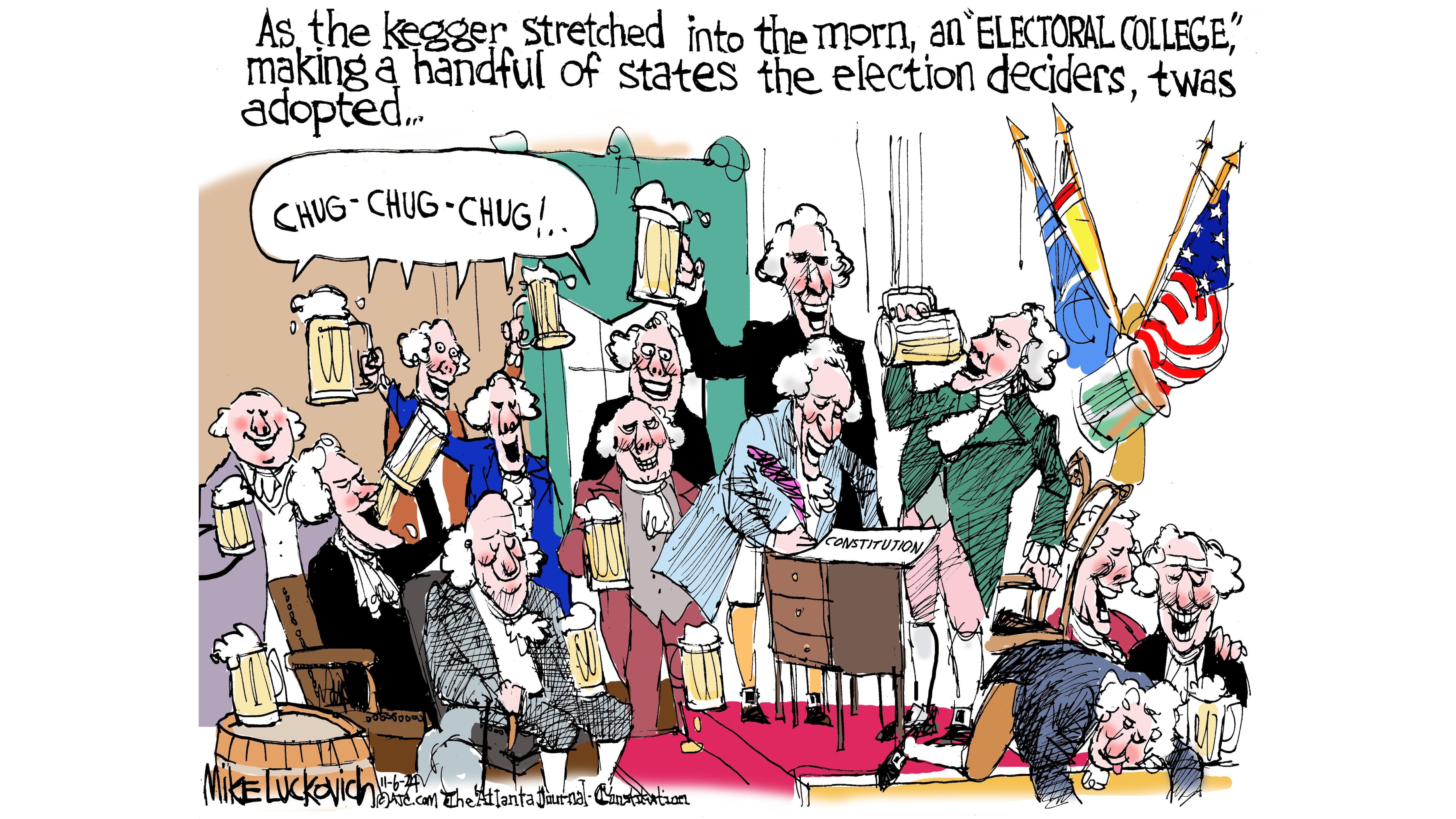 States Rights Political Cartoon